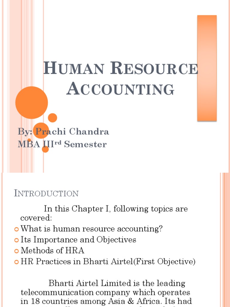 Human Resource Accounting & Its Model | PDF | Human Resources | Human ...