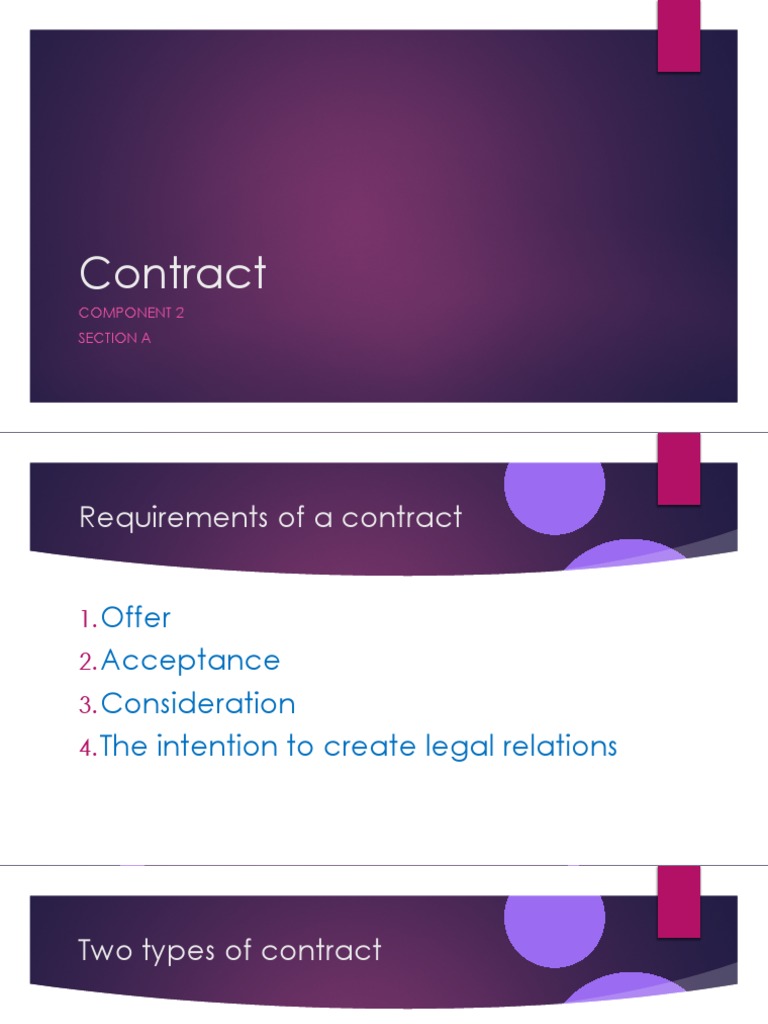 Contract: Offer | PDF | Offer And Acceptance | Auction