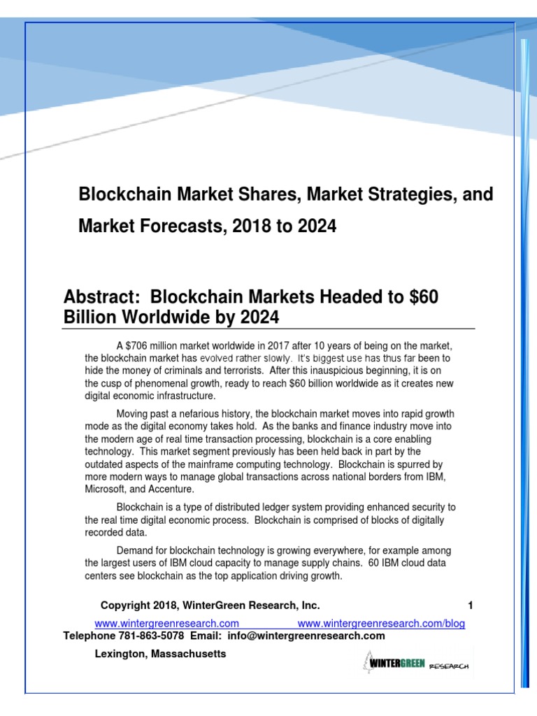 Blockchain Research-Report Ibm | PDF | Cryptocurrency | Cloud Computing