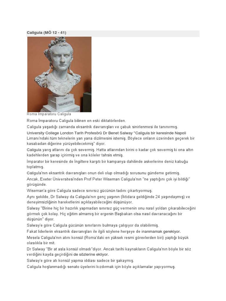 Albert Camus - Caligula | PDF