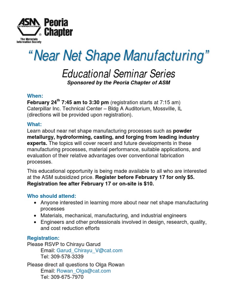 Shape Manufacturing | PDF | Forging | Metallurgy