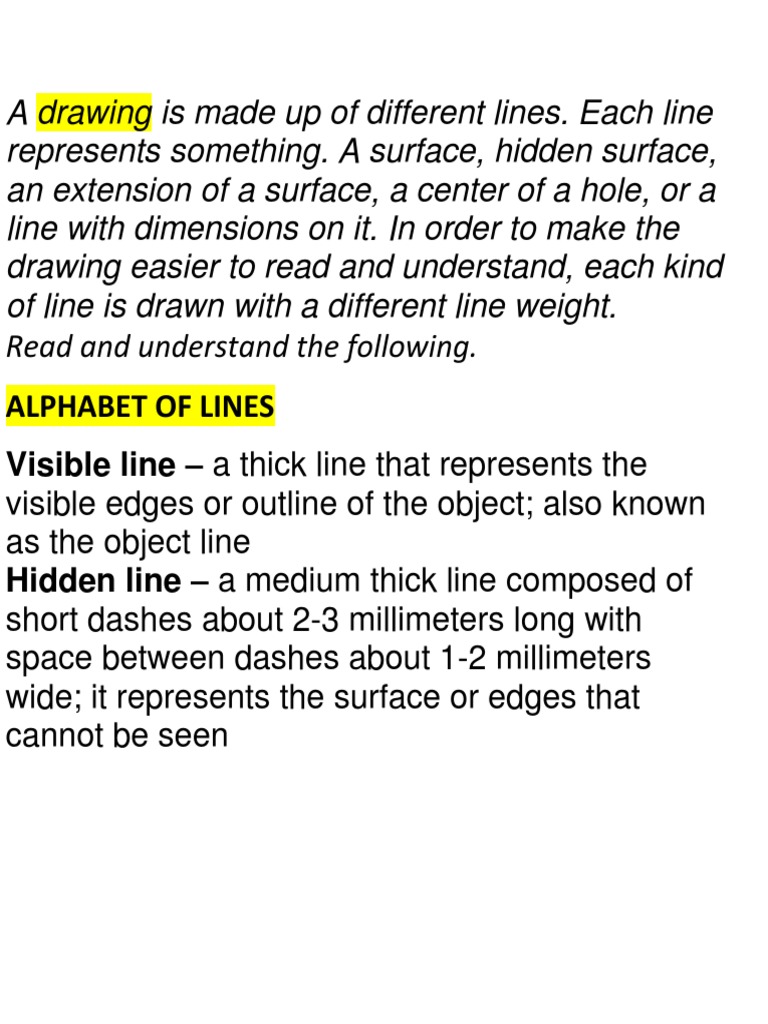 Alphabet of Line-Grade 7 | PDF
