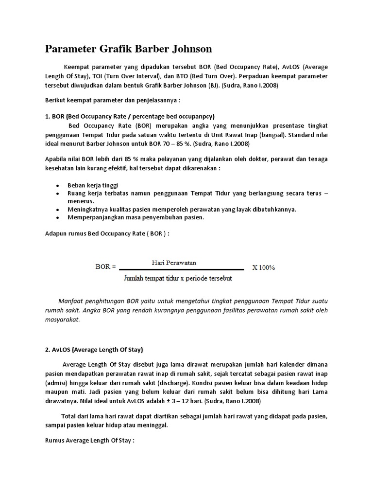 Parameter Grafik Barber Johnson | PDF