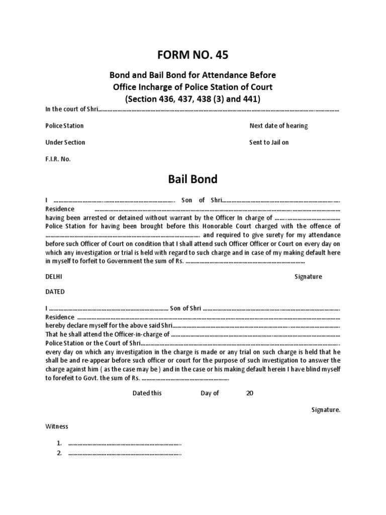 Bail Bond - 14 PDF | Download Free PDF | Bail | Law Enforcement