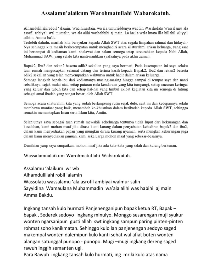 Arisan RT | PDF | Memasak, Makanan, & Anggur