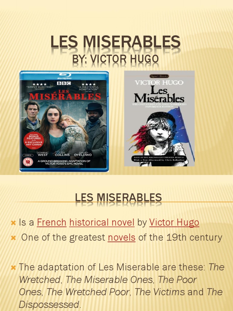 Les Miserables: By: Victor Hugo | PDF