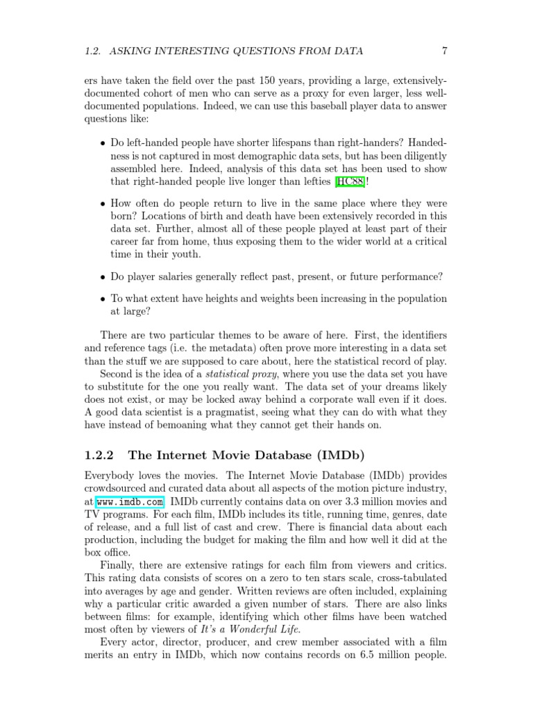 (Skiena, 2017) - Book - The Data Science Design Manual - 7 | PDF