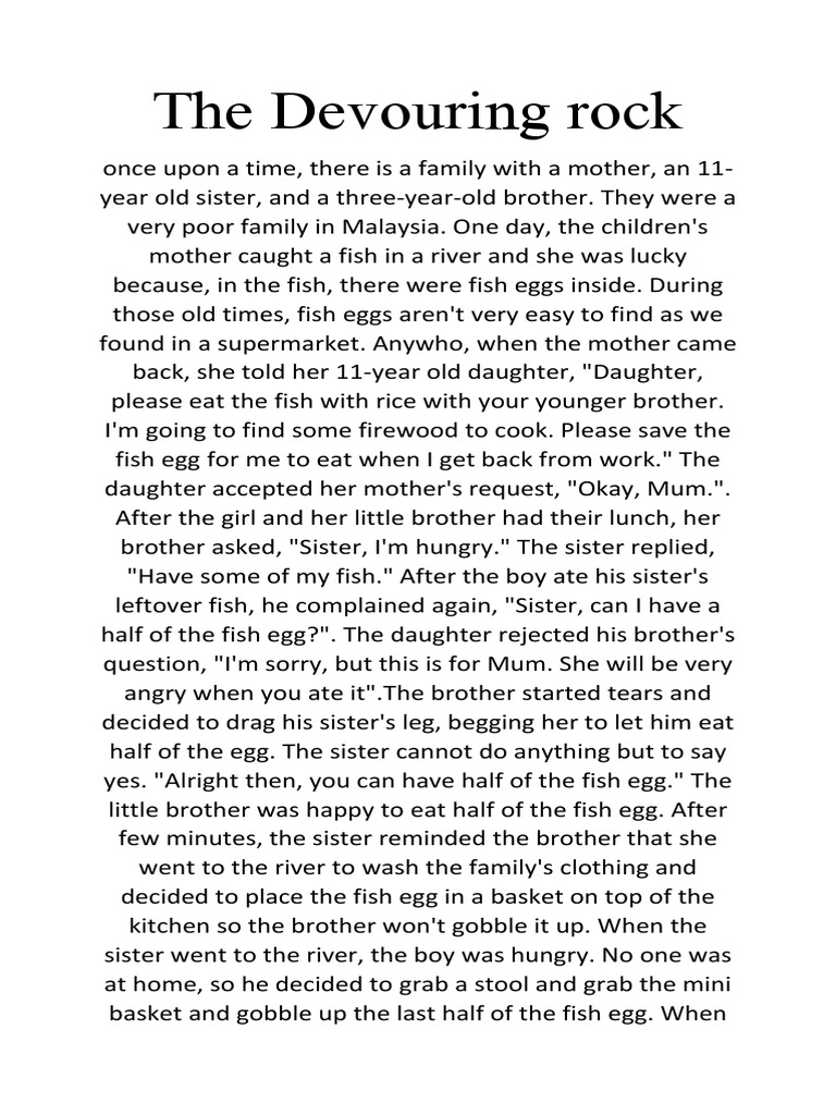 The Devouring Rock | PDF