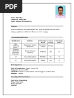 Modern CV Format of Bangladesh | PDF | Sales | Bangladesh
