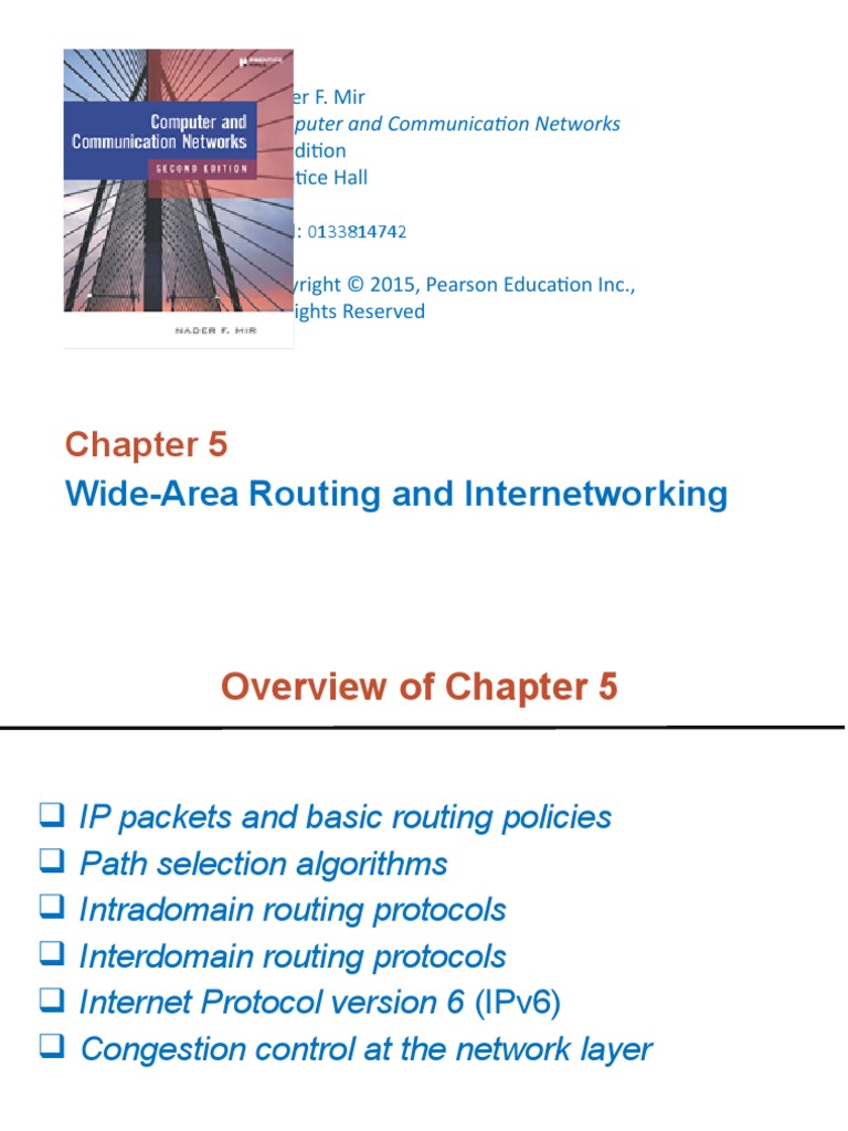Wide-Area Routing and Internetworking: Nader F. Mir 2 Edition Prentice Hall Isbn: All Rights ...