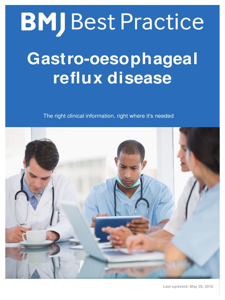 BMJ - Gerd | PDF | Gastroesophageal Reflux Disease | Heartburn
