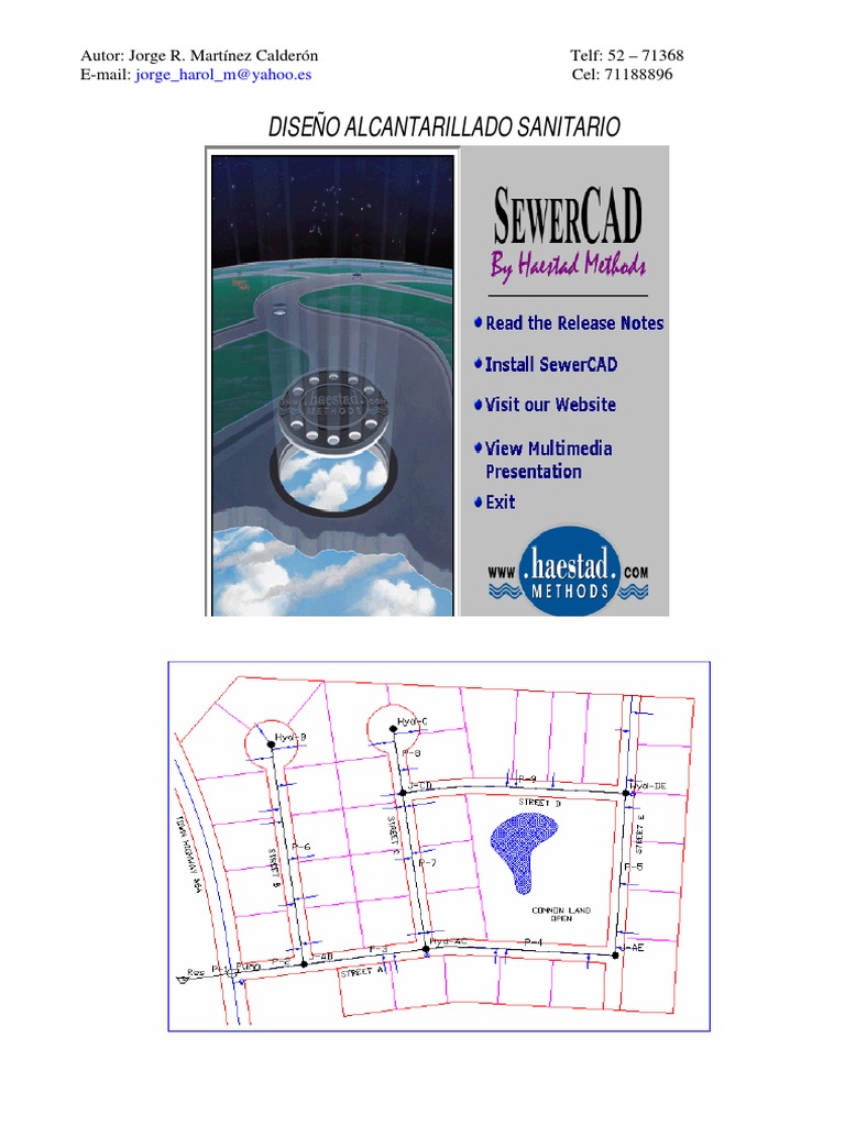 Manual Sewercad | PDF | Point and Click | Informática