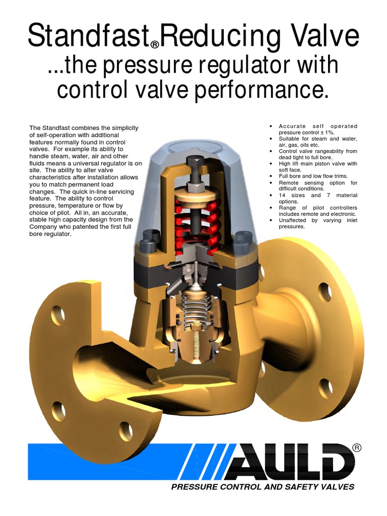 Standfast Pressure Regulator | PDF | Valve | Piston