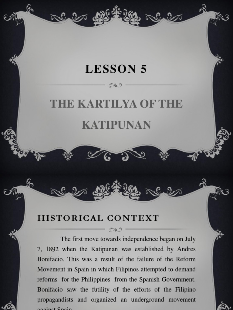 Kartilya ng Katipunan Overview | PDF | Philippines