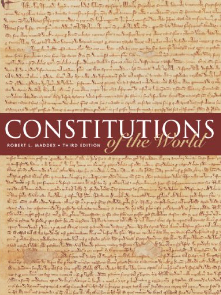 Constitutions of The World | PDF | United States Constitution ...