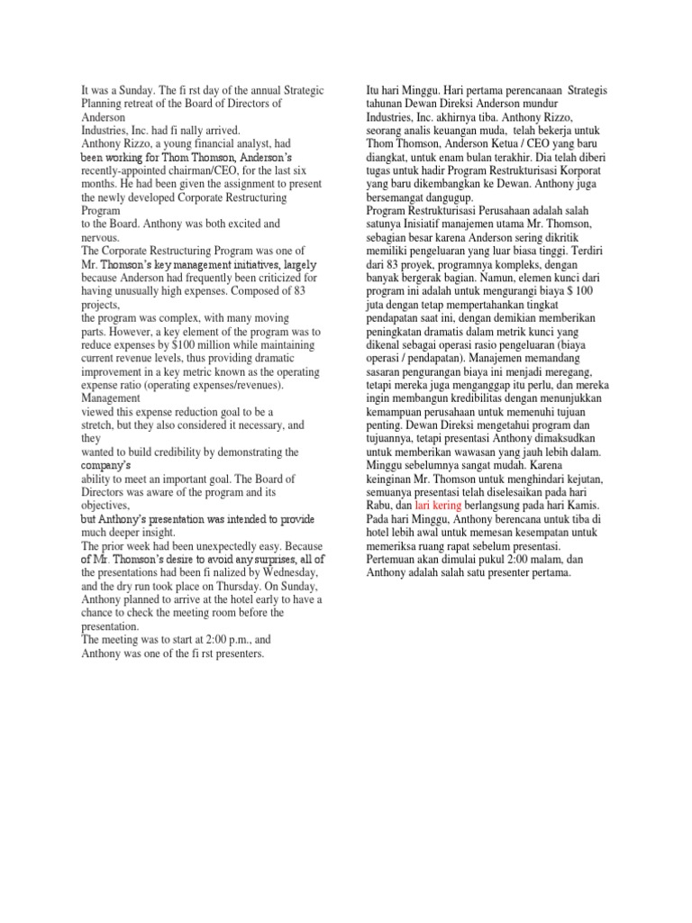 Multiple Versions of Plan-Translate | PDF