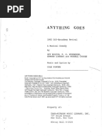 The Drowsy Chaperone Script | PDF