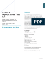 Mycostrip Tds 50 100 | PDF | Cell Culture | Mycoplasma