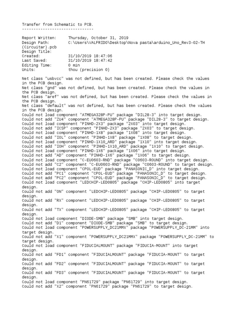 Arduino - Uno - Rev3-02-TH (Circuitar) (PCB - Transfer From Schematic ...