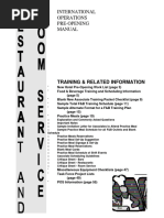 Server. Training Manual | PDF | Waiting Staff | Restaurants