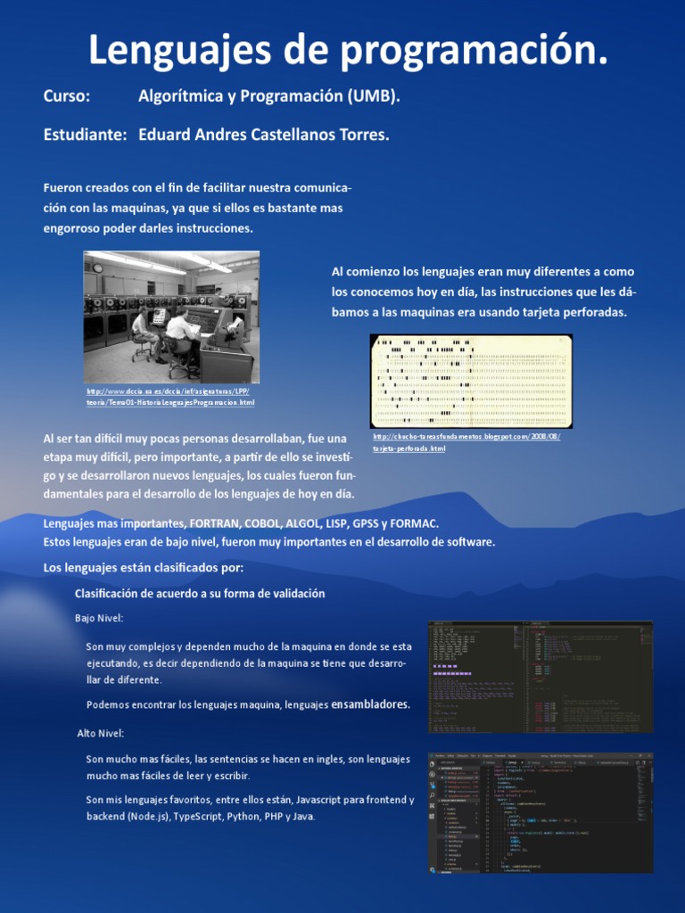 Infografía lenguajes de programación | Servidor web | Lenguaje de ...