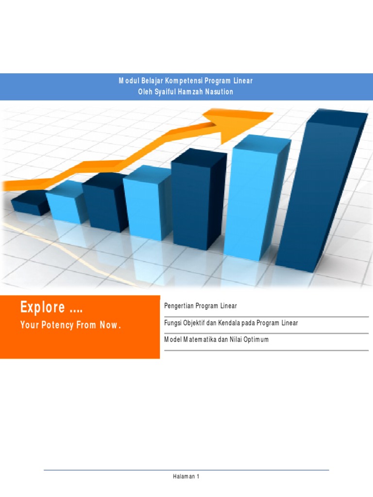 Modul Program Linier PDF | PDF
