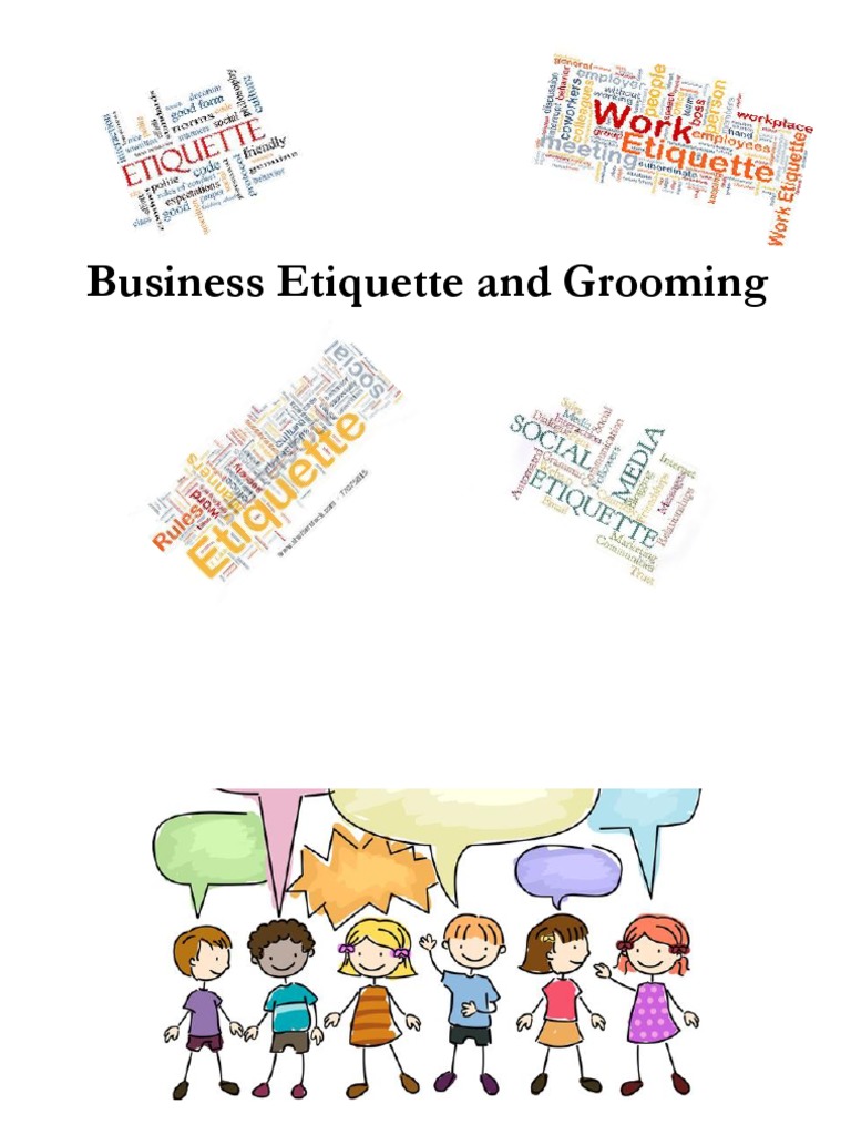 Business Etiquette Introduction | PDF | Communication | Human Communication