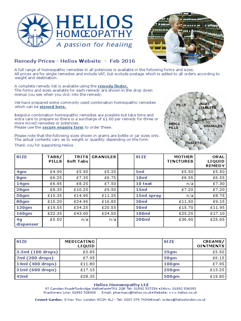 Helios Web Price List PDF | PDF | Pharmacy | Drugs