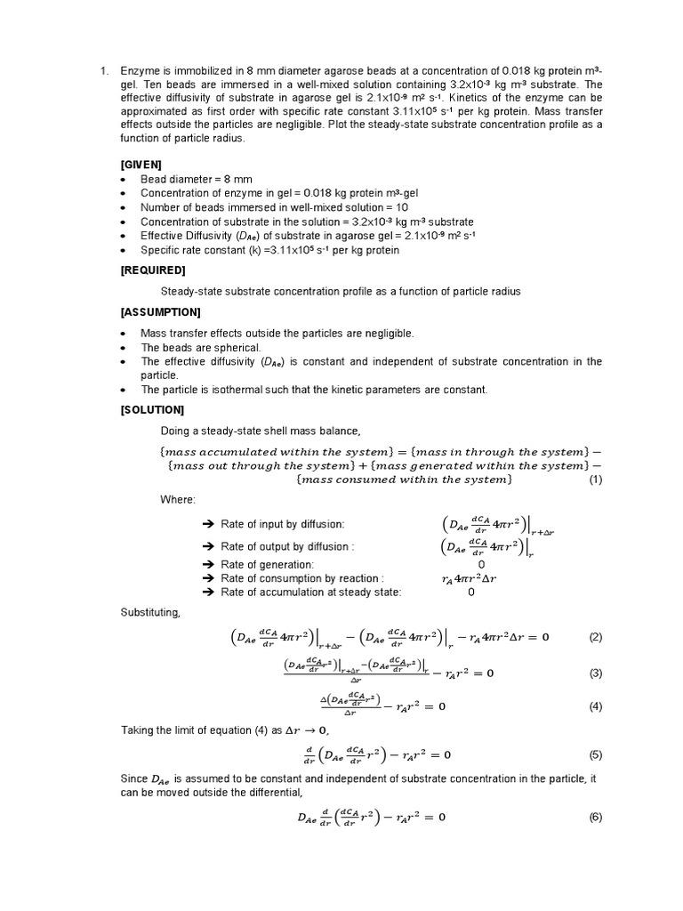 Engineering of Bioprocesses Activity | PDF | Chemical Engineering ...