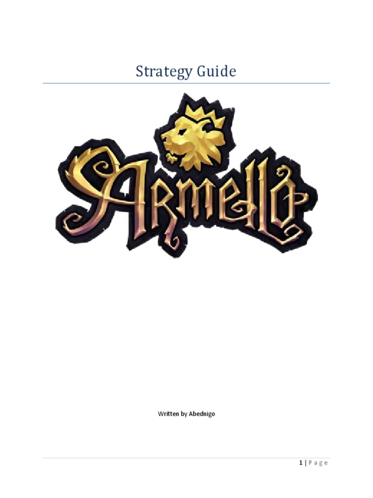Armello Character Guides | PDF | Leisure