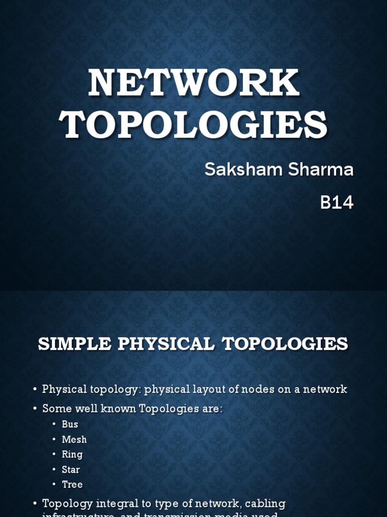 Network Topologies | PDF | Network Topology | Computer Network