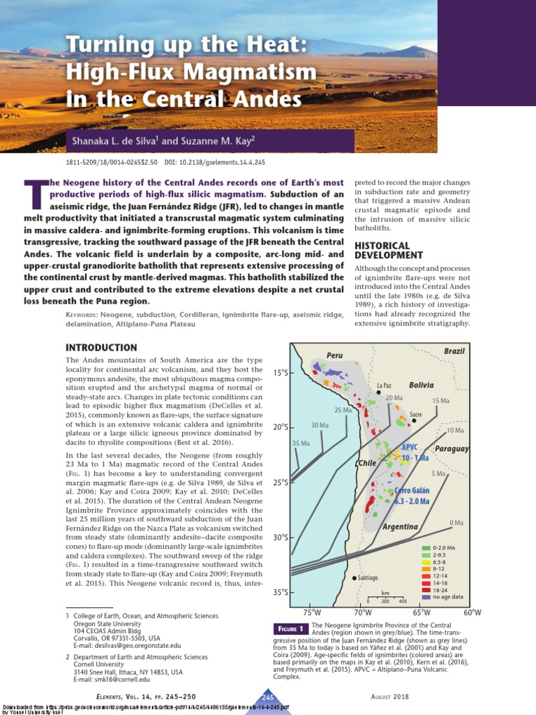 Turning Up The Heat | PDF | Magma | Crust (Geology)