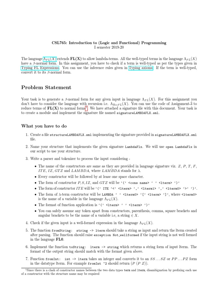 Assignment 4 Pdf String Computer Science Integer Computer Science