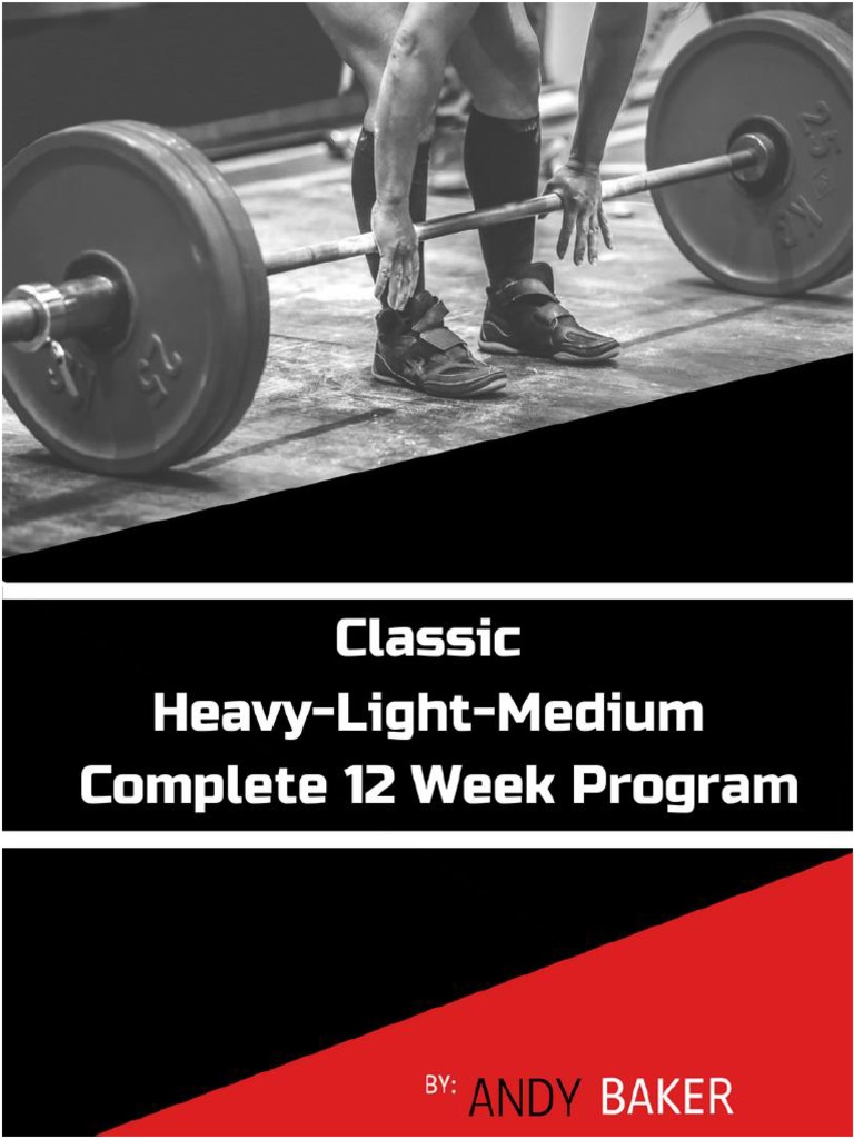 Classic Heavy-Light-Medium PDF | PDF | Physical Exercise | Recreation