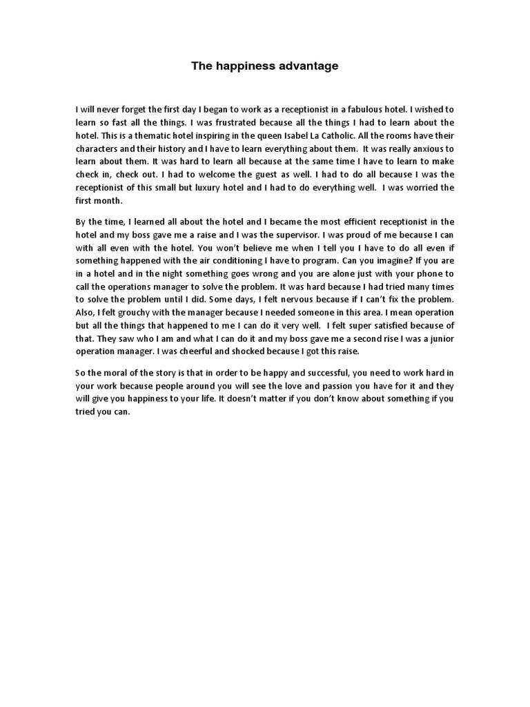 The Happiness Advantage | PDF