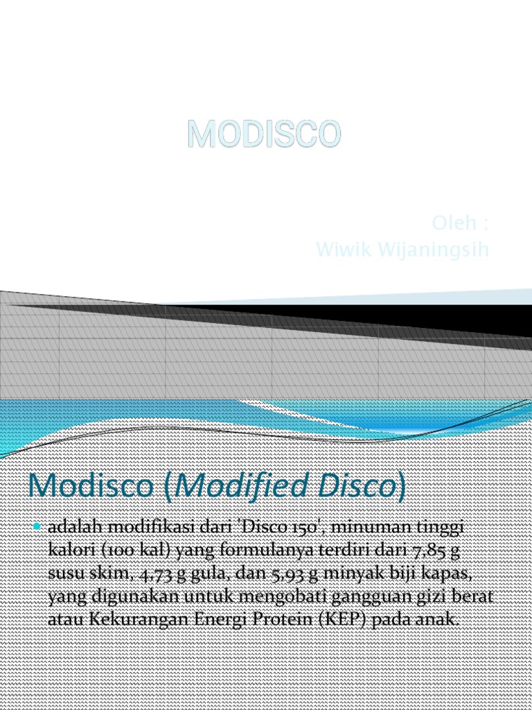 Modisco | PDF