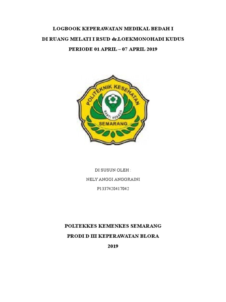 Logbook Keperawatan Medikal Bedah I | PDF