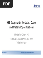 HSS Beam To HSS Column Connections - Steel Tube Institute | PDF | Beam ...