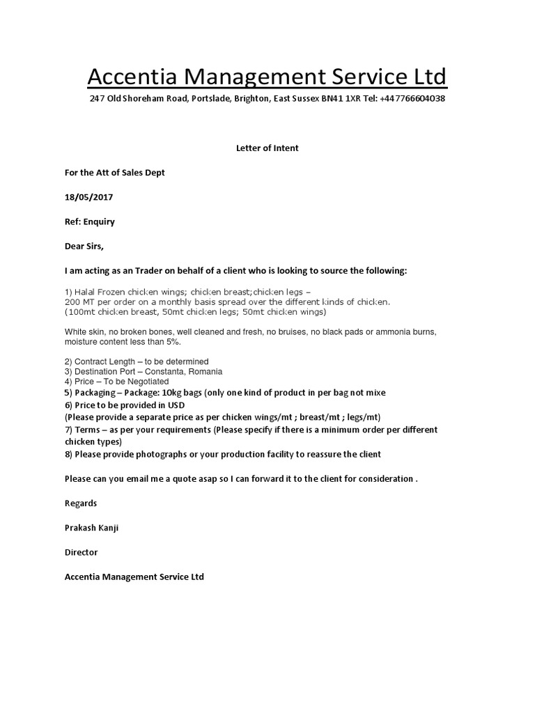 Accentia Management Service LTD | PDF