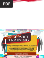 SSG and SPG Leadership Training Proposal and Matrix 2 | PDF ...