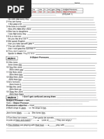 Numerology Worksheet PDF | PDF | Languages | Language Arts & Discipline