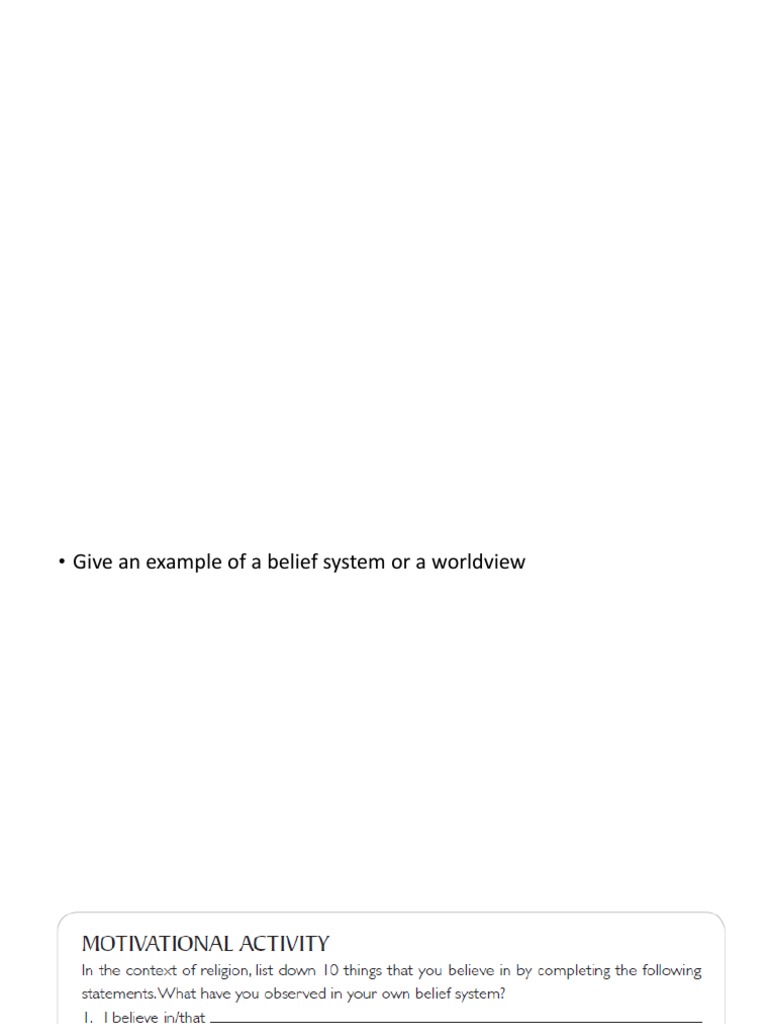 Lesson 1-WORLD RELIGION | PDF