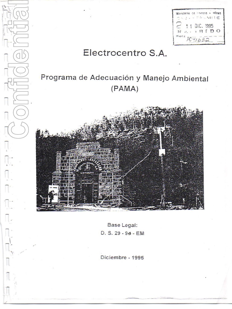 Pama - Electro Ucayali 1995 PDF | PDF | Naturaleza | Business