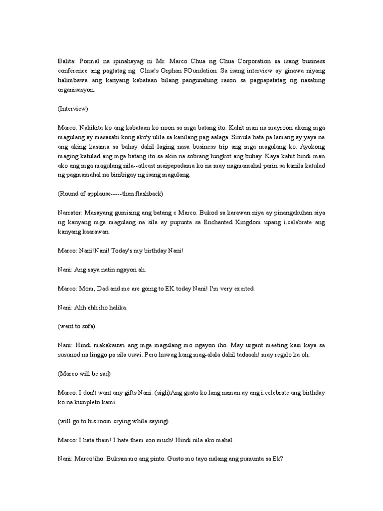 Laki Sa Layaw - Doc..bak | PDF