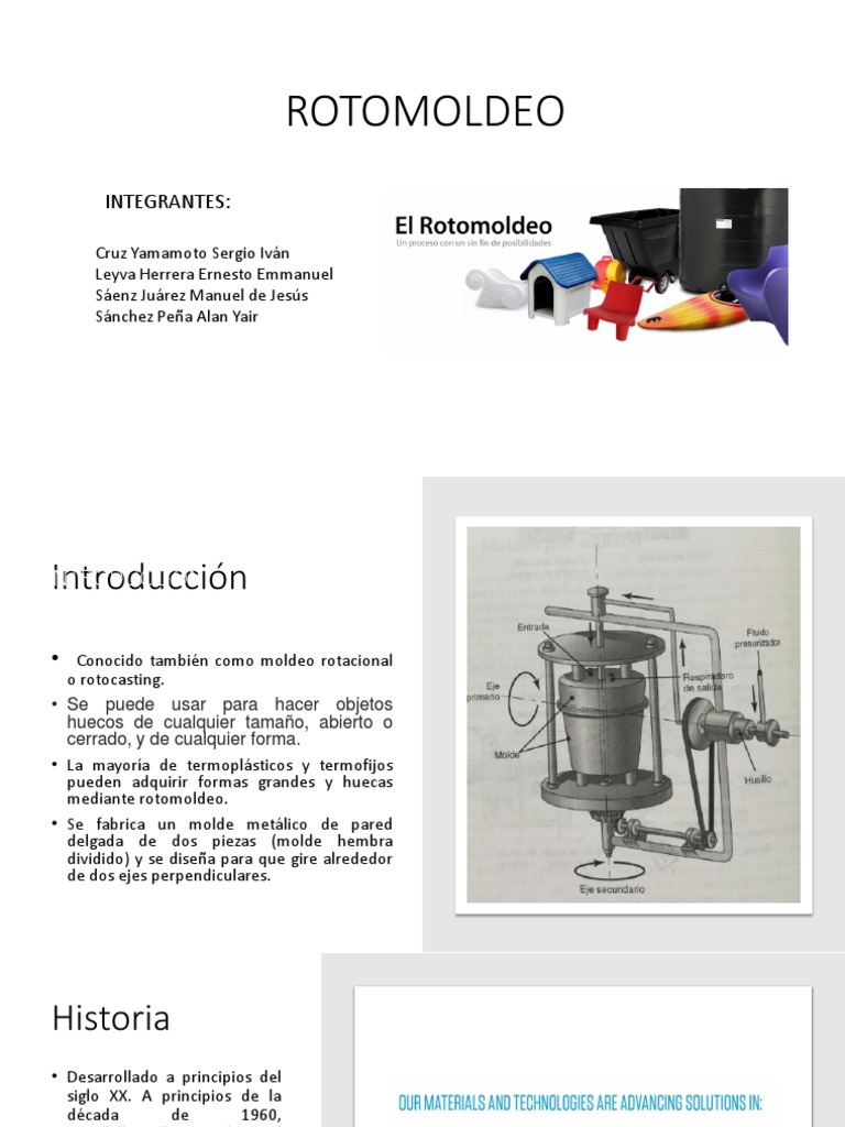 Rotomoldeo | PDF | Polímeros | Termoplástico