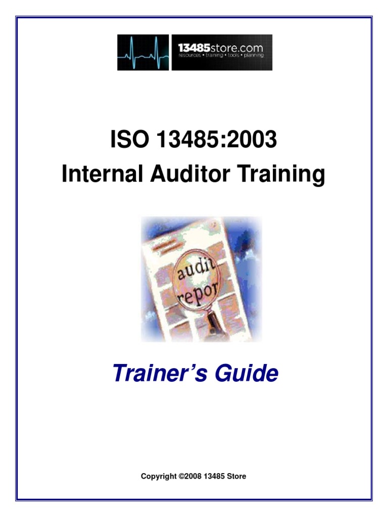 Internal Auditor Training | PDF | Quality Management System | Audit