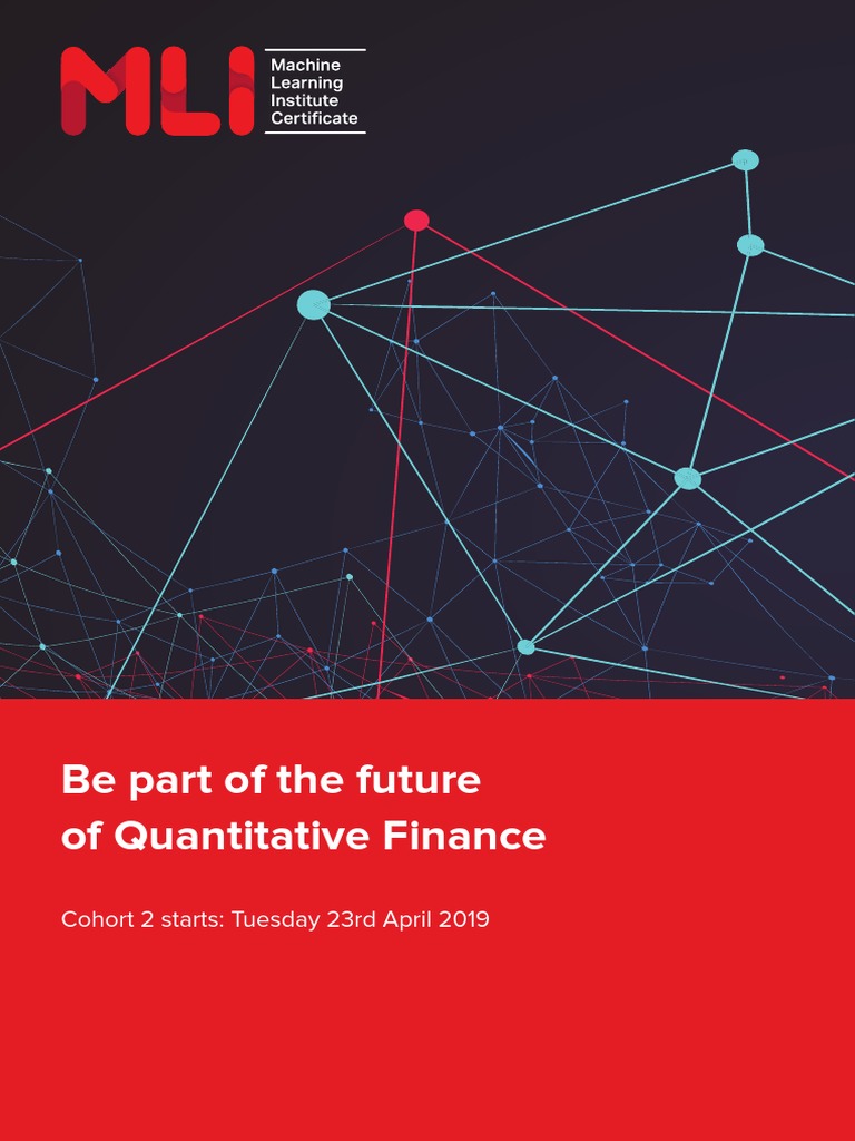 MLI Brochure Cohort 2 | PDF | Deep Learning | Machine Learning