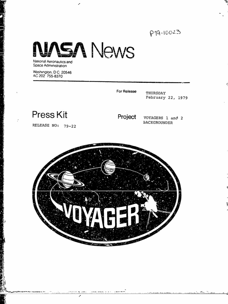 NASA Voyager Mission Overview | PDF | Voyager Program | Attitude Control