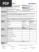 Project Monitoring Report Form-Sip | PDF | Reading Comprehension ...