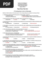 Second Quarter Exam in Philo | PDF | Martin Heidegger | Society